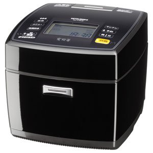 【初登場第1位】三菱 IHジャー炊飯器（5.5合炊き） ピアノブラックMITSUBISHI NJ-VV104をベースにしたJoshinオリジナルモデル NJ-V10J2-K | amazonお ...