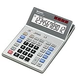 電卓 - 家電Database - SHARP グラストップ調デザイン電卓 マルチ換算・早打ち・アンサーチェック機能搭載 ナイスサイズタイプ 12桁 EL-N732-X,SHARP 脳を鍛える ...