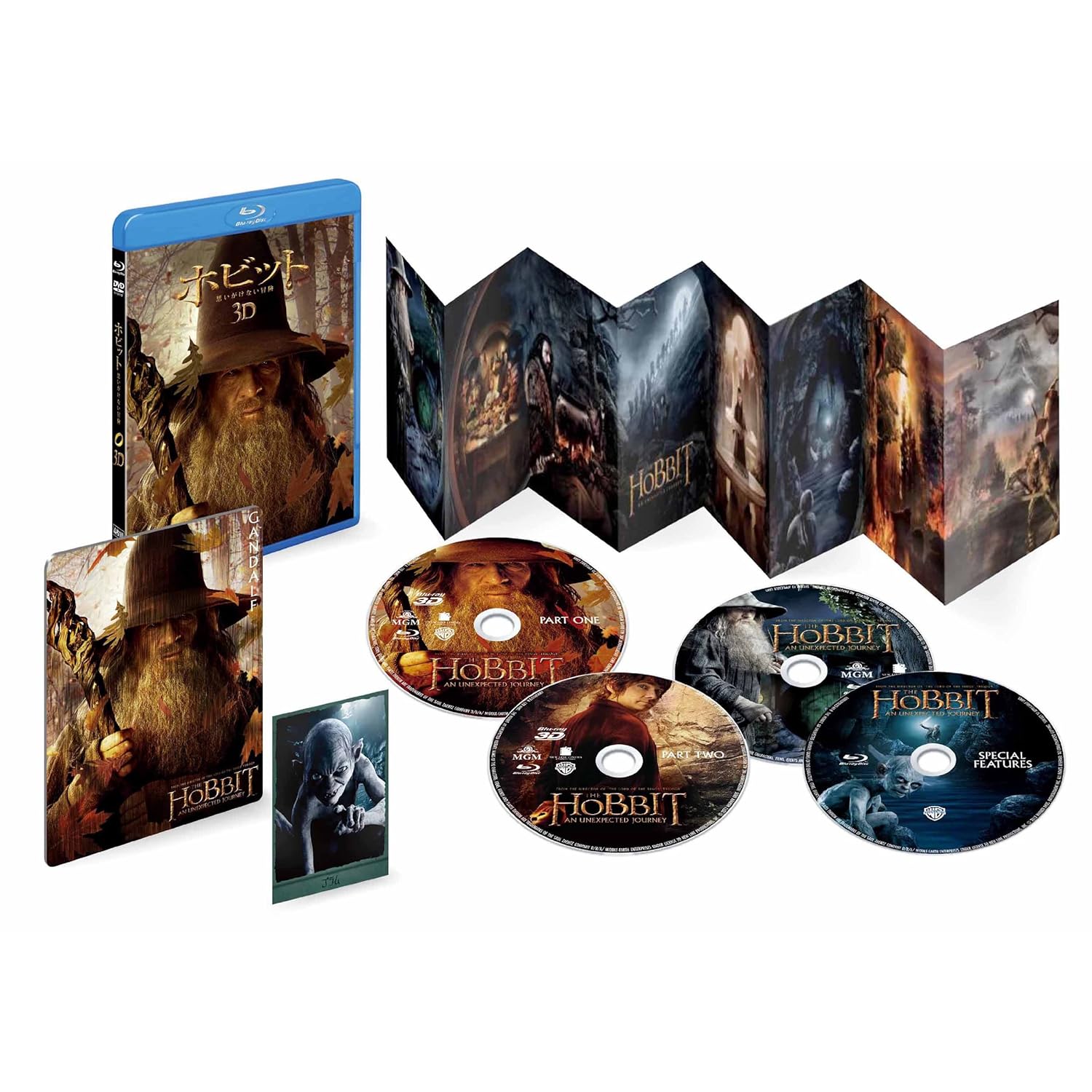 The Hobbit-An Unexpected Journey [3D and 2D Blu-Ray]-Limited Edition ...